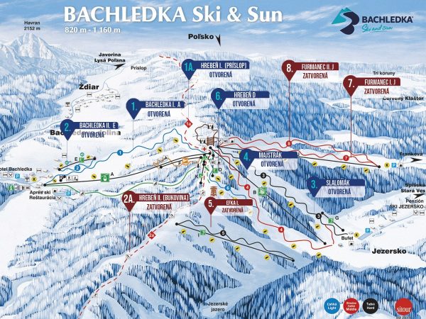 Najlepsza jazda na nartach na Słowacji | Bachledka Ski & Sun